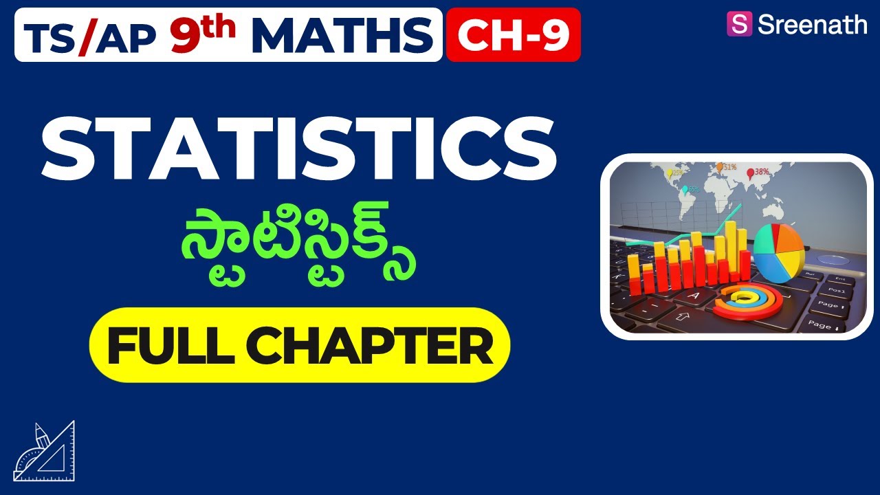 Statistics: Full Chapter in తెలుగు | TS/AP Class 9 Maths | Chapter 9 ...