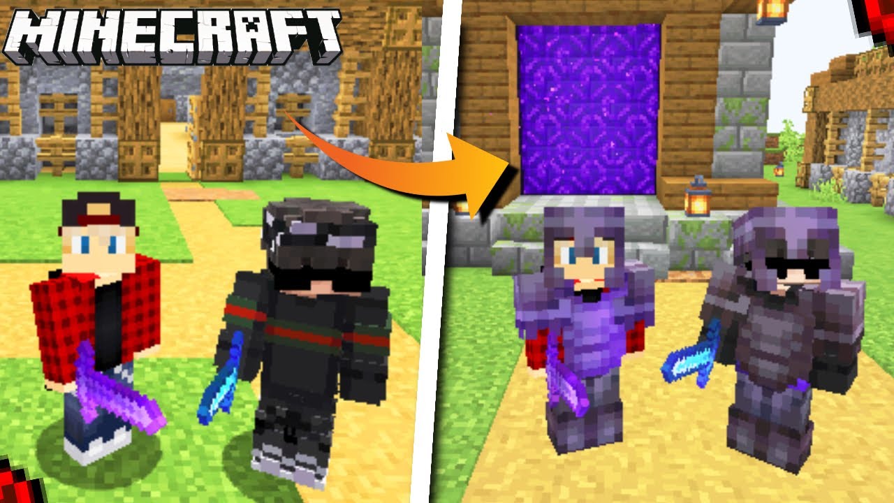 We Become OVERPOWERED With This Armor In Minecraft..... - YouTube