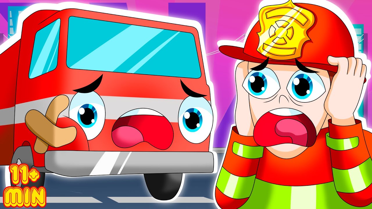 The Vehicle Boo Boo + More Nursery Rhymes & Kids Songs | Nomad kids ...