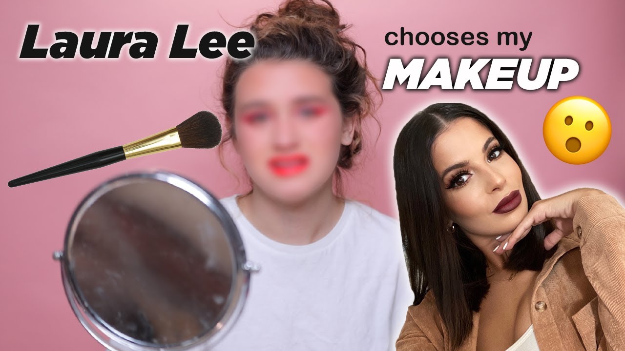 My aunt Laura Lee picks out my makeup... - YouTube