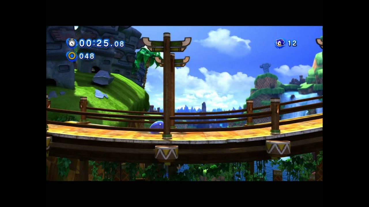 Sonic Generations - GHZ act 1 - 0:45.59 - YouTube