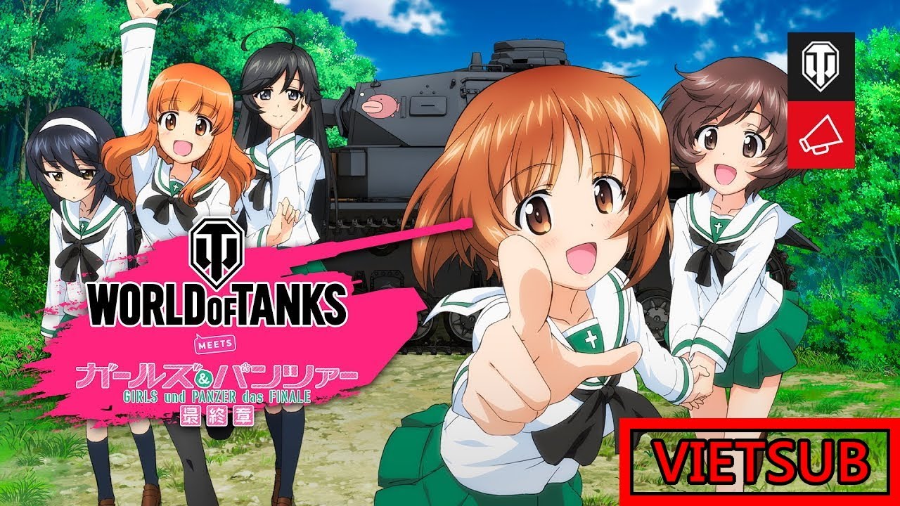 World of Tanks: Sự kiện hợp tác cùng Girls und Panzer - YouTube