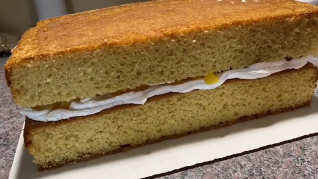 Pan cortadillo para decorarlo como pastel - YouTube