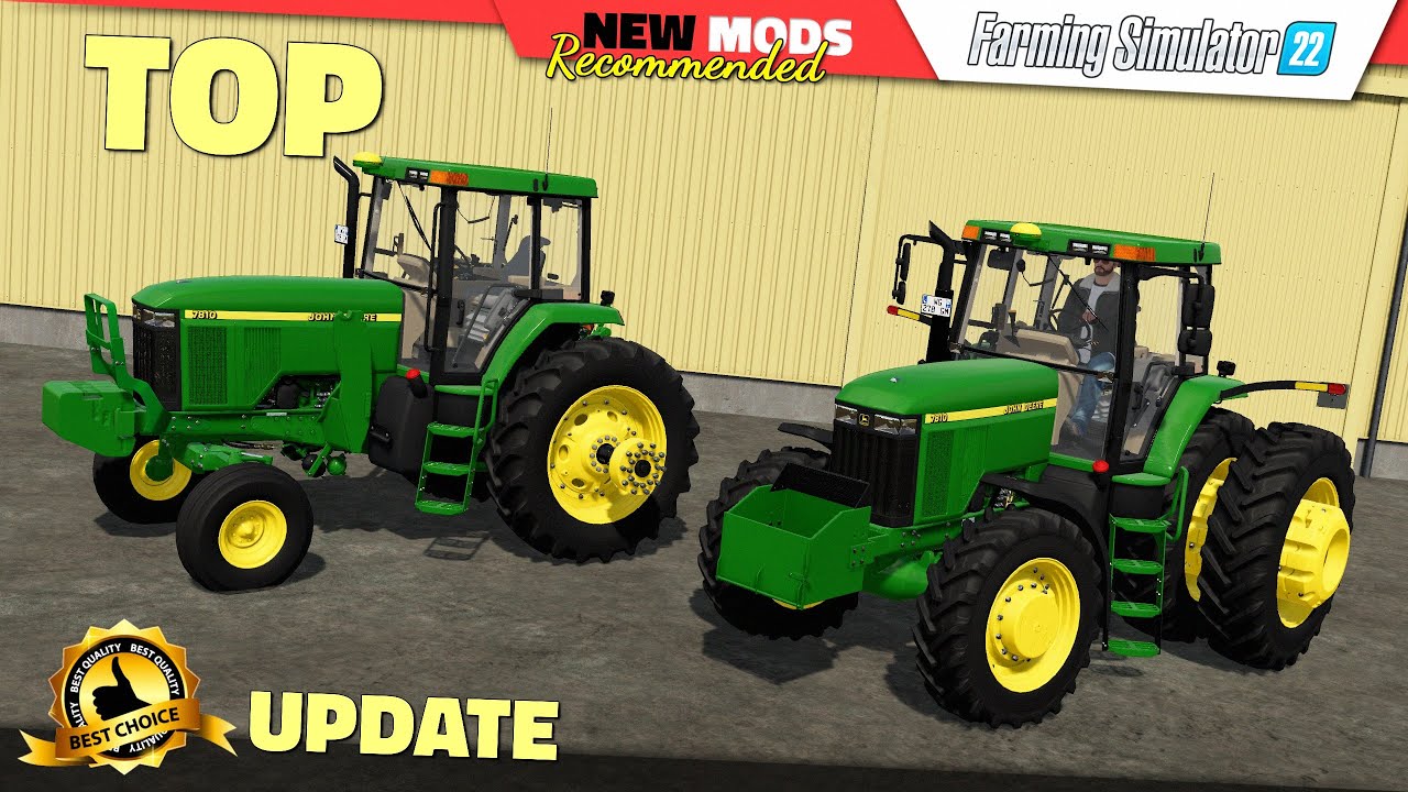 FS22 | John Deere 7810 Row Crop North America - Farming Simulator 22 ...