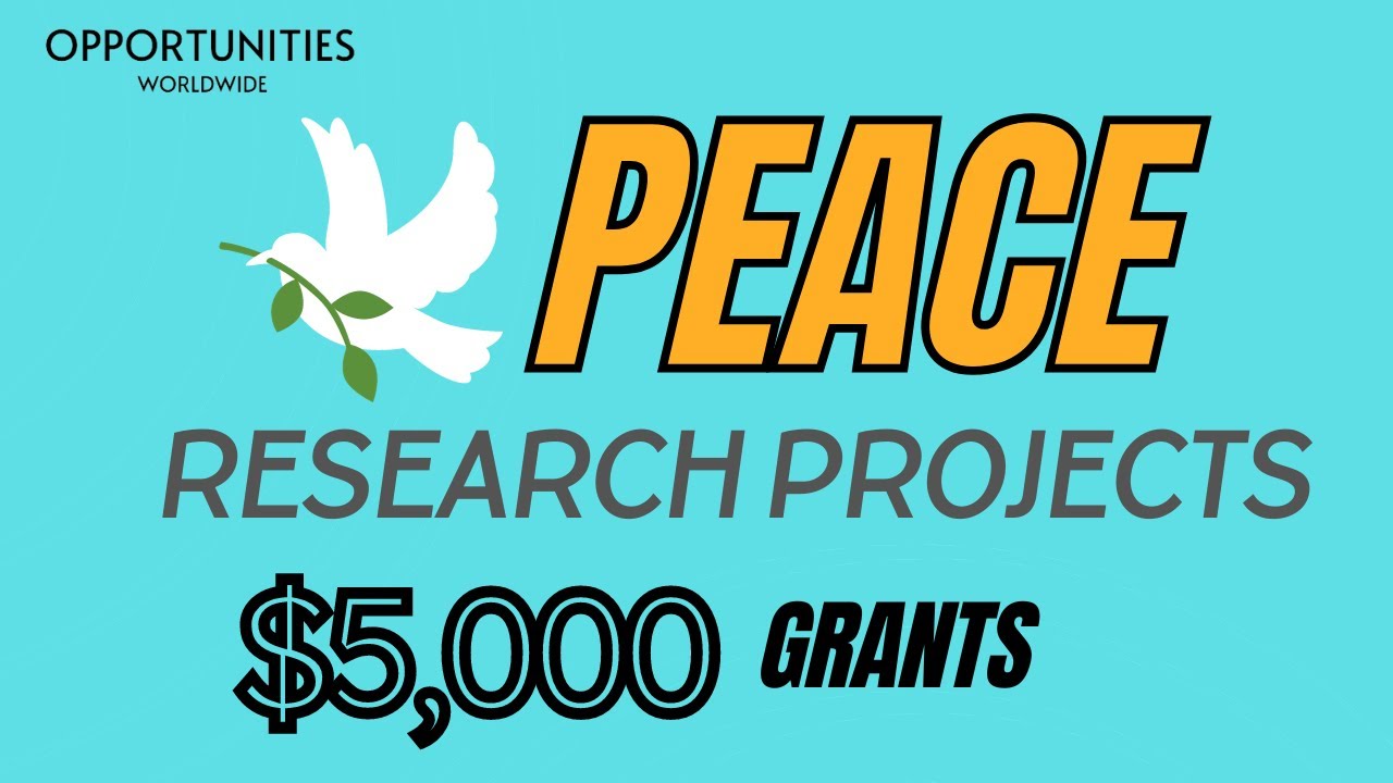 Peace Research Grant Program by the International Peace Research ...