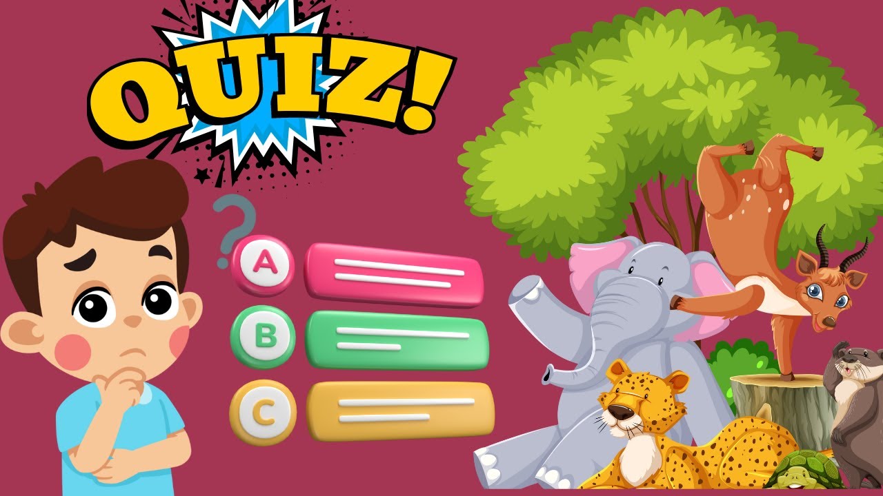 Fun Animal Quiz for Kids! Test Your Knowledge | General Knowledge for ...