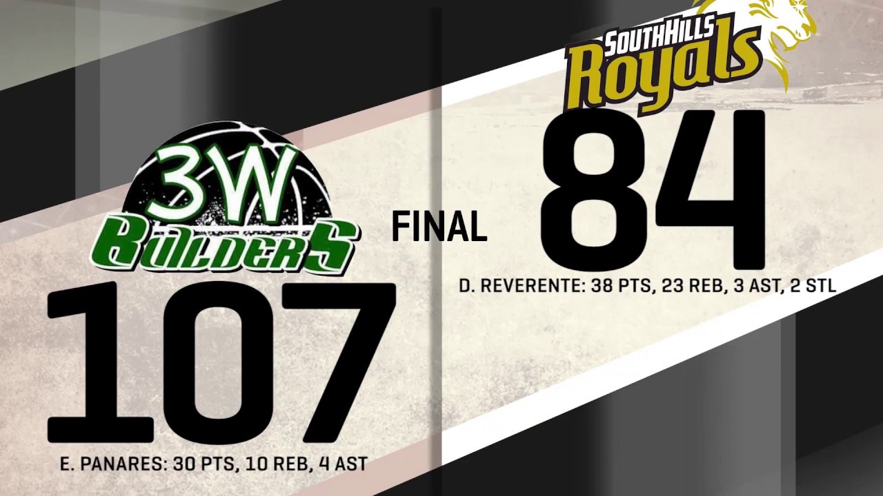 3W Builders vs. SH Royals | Game Highlights | September 18, 2016 - YouTube