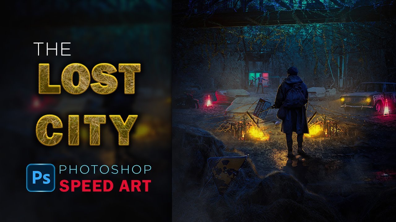 Cinematic Photo Manipulation – THE LOST CITY | Photoshop Speed Art 🔥 ...