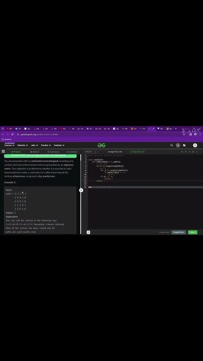 Geeks for geeks || Problem of the day || Solution || Python 3#dsa #code #gfg #consistency # ...