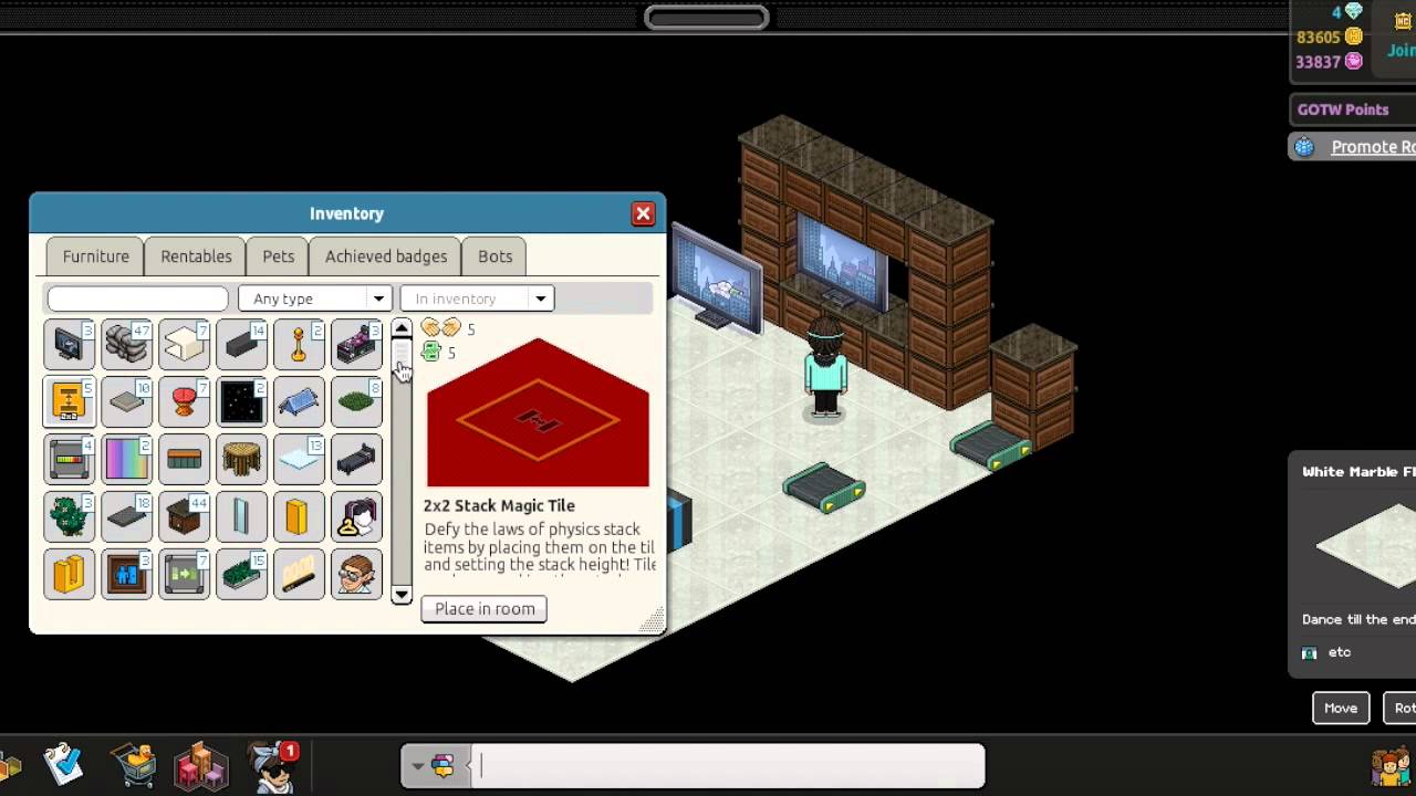 Habbo Hotel - Building Tips & Tricks - YouTube