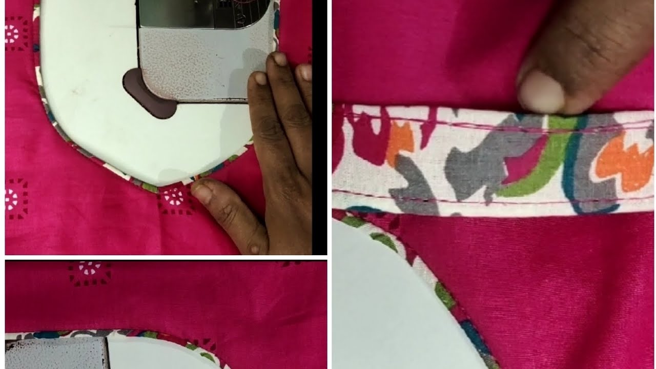 EASY TRICK FOR NECK PIPING STITCHING SEWING TIPS AND TRICKS AND IDEAS 💡 ...