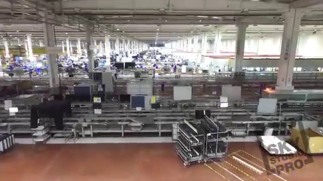 Vestel City - Vestel Fabrikası dronla gerçekleştirilen iç çekim - YouTube