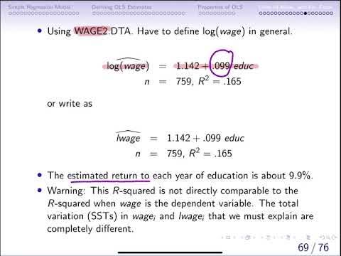 2.4.2 Introducing Nonlinearities in Simple Linear Regression Part 1 ...