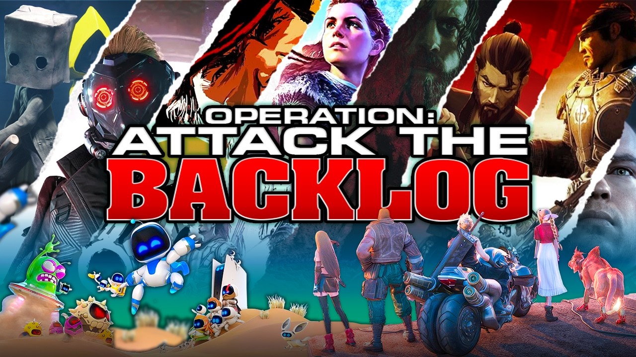 How I'm Beating My Gaming Backlog in 2025 While Working a 9-5 Job - YouTube