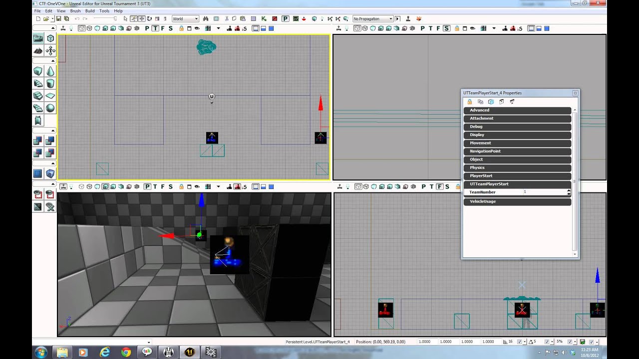 Session 6 - Creating a Capture The Flag map - YouTube