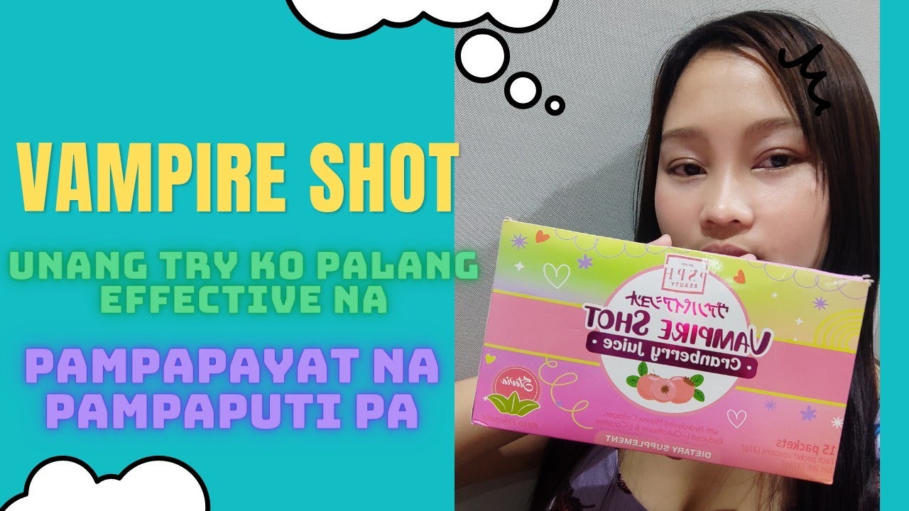 Vampire Shot Cranberry Juice Grabe Super Effective Nito Papayat ka ...