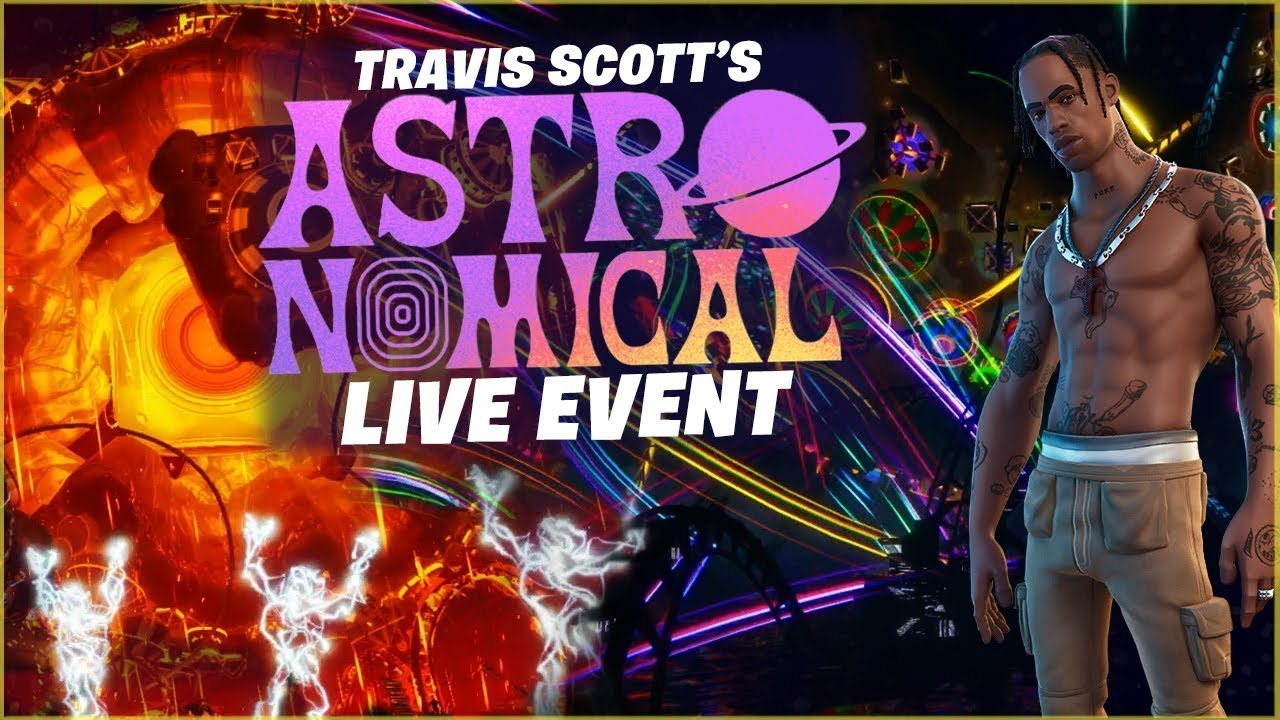 🔴TRAVIS SCOTT LIVE EVENT PART 2! | FORTNITE LIVE! - YouTube
