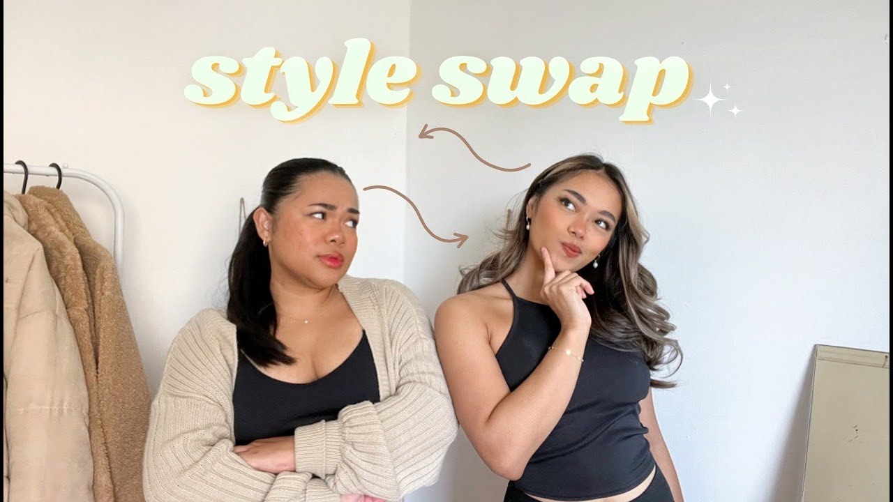 STYLE SWAP WITH MY LITTLE SISTER - YouTube