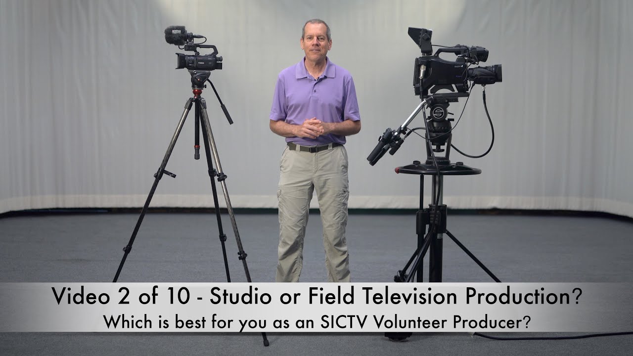 Video 2 of 10 - Studio or Field TV Production? Which is best for you as ...