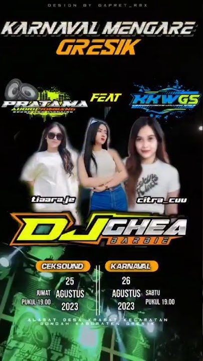 KARNAVAL MENGARE GRESIK 2023 #karnavalsoundsystem #ceksound #suryaflychannel - YouTube