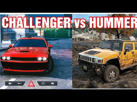 HUMMER vs CHALLENGER :- Car Parking Game :- offroad game | Android ...
