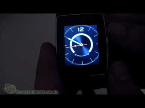 LG GD910 Watchphone unboxing video - YouTube