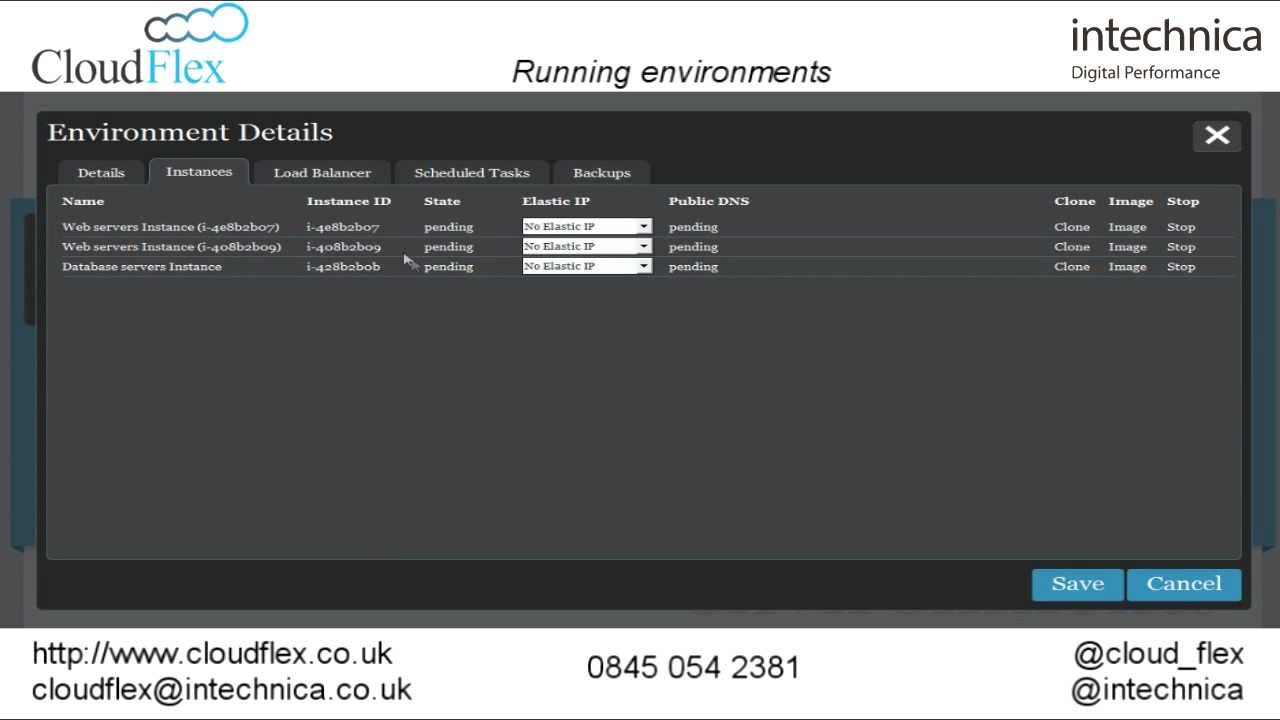 CloudFlex - Running environments - YouTube