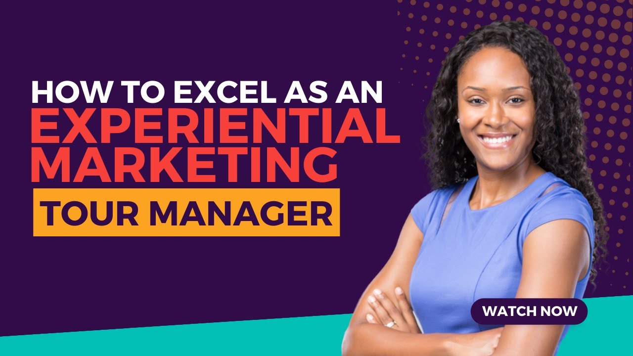How to Excel as an Experiential Marketing Tour Manager | Jae Davis ...