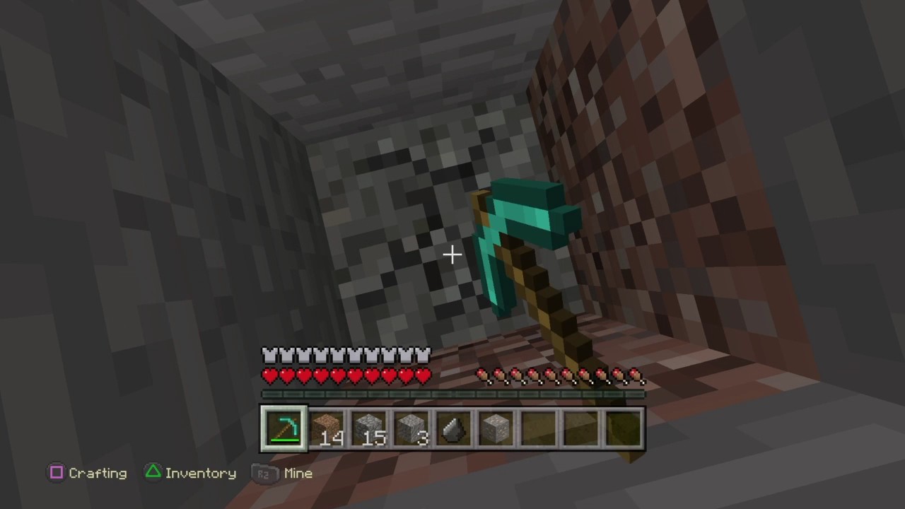 Minecraft Epic Fail. I Lost Everything Digging Straight Down. - YouTube