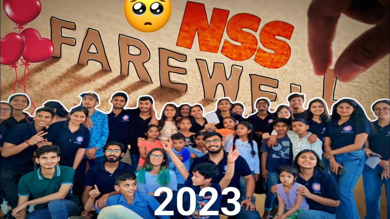 NSS Farewell 2023 (Project Sevadeep) |ARSD, DU| ️ - YouTube