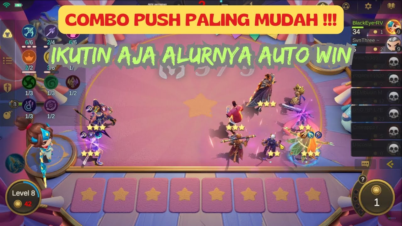 COMBO PUSH BUAT PEMULA AUTO MITIK - YouTube