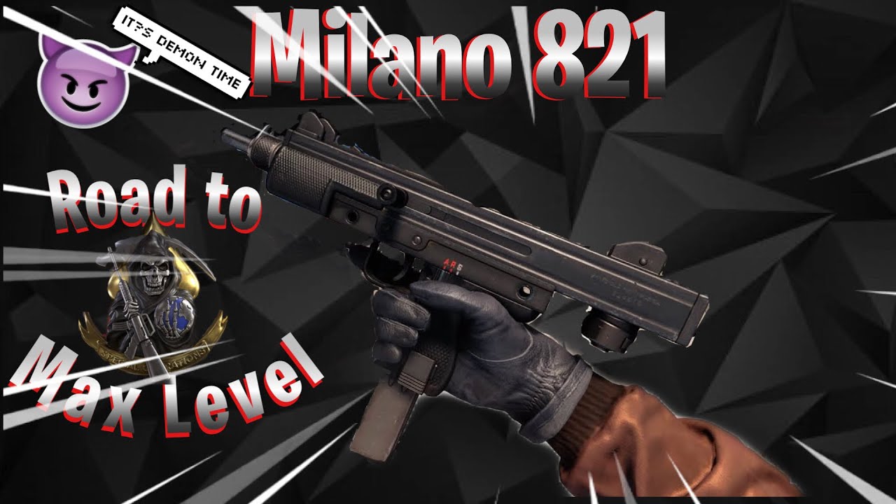 Road To Max Level Part 2|Milano 821|Call Of Duty Cold War Gameplay ‼️ ...