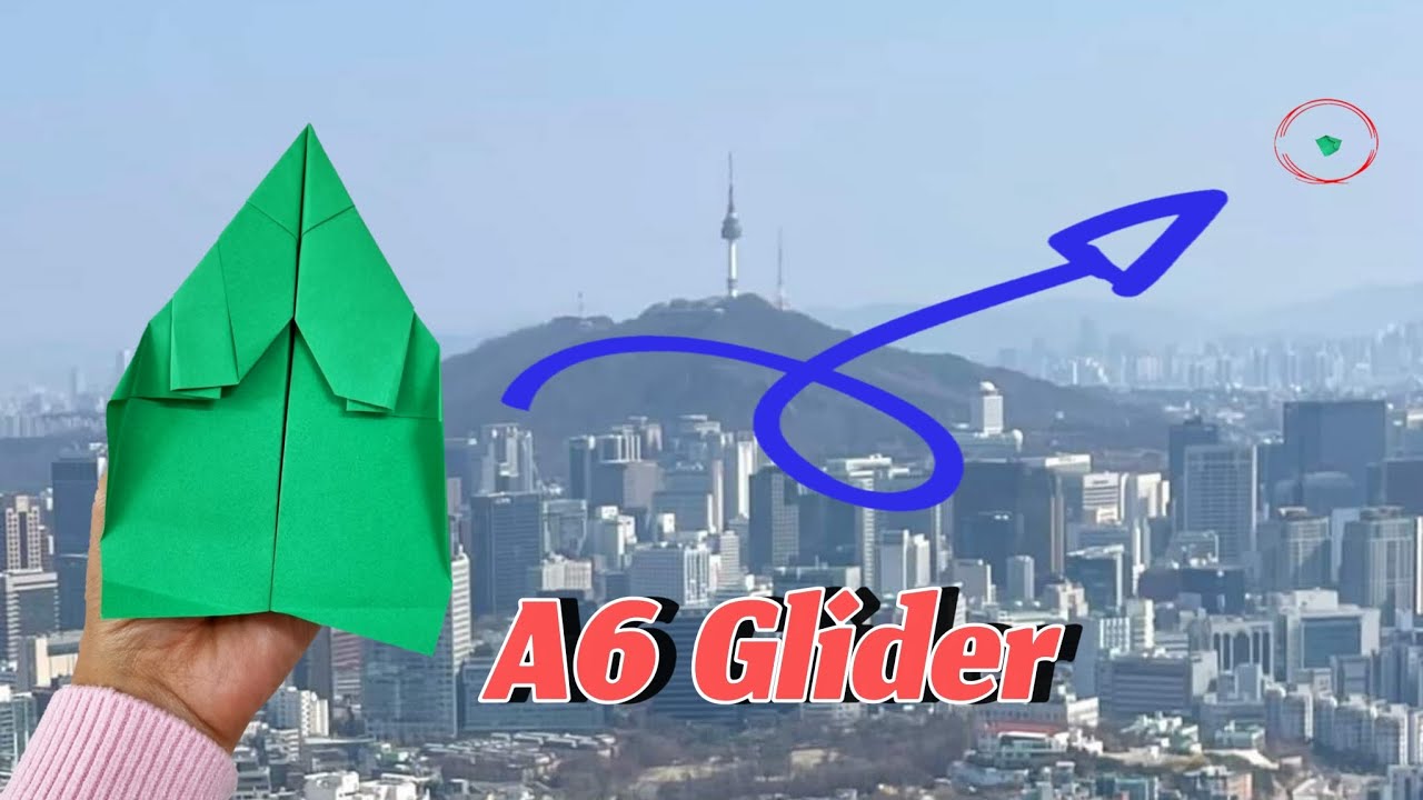 Spend 2 Minutes & 20 Seconds to Build Pentagon A6 Glider Paper Plane ...