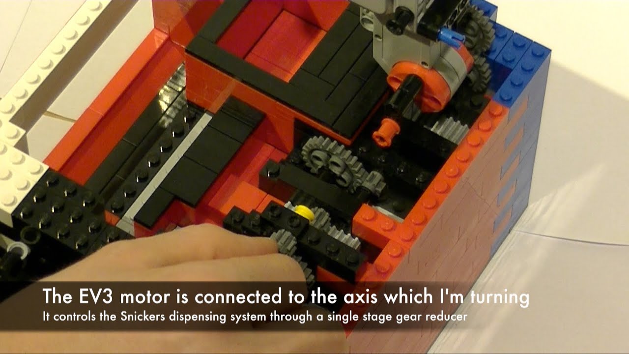 Mechanism and tutorial - LEGO candy machine 3 - YouTube