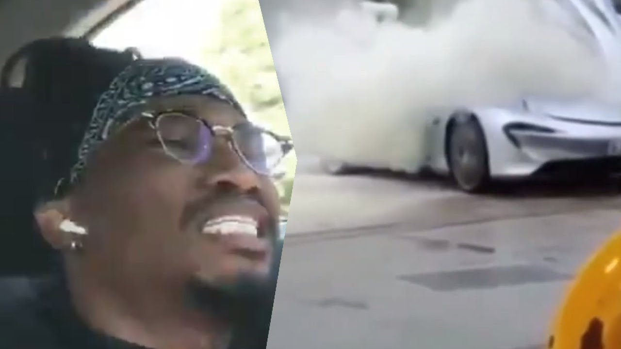 Dreamybull get car accident (Car Crash) - YouTube