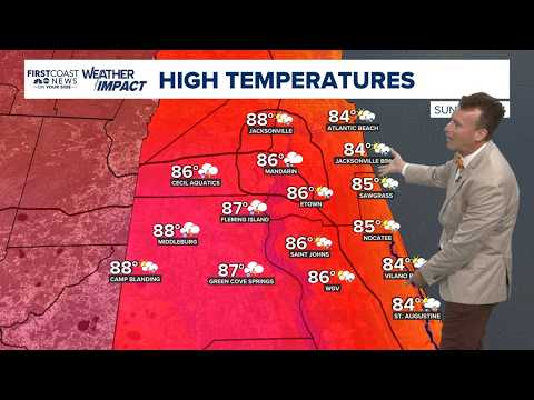 First Coast News Weather: Sunday, August 30, 2026