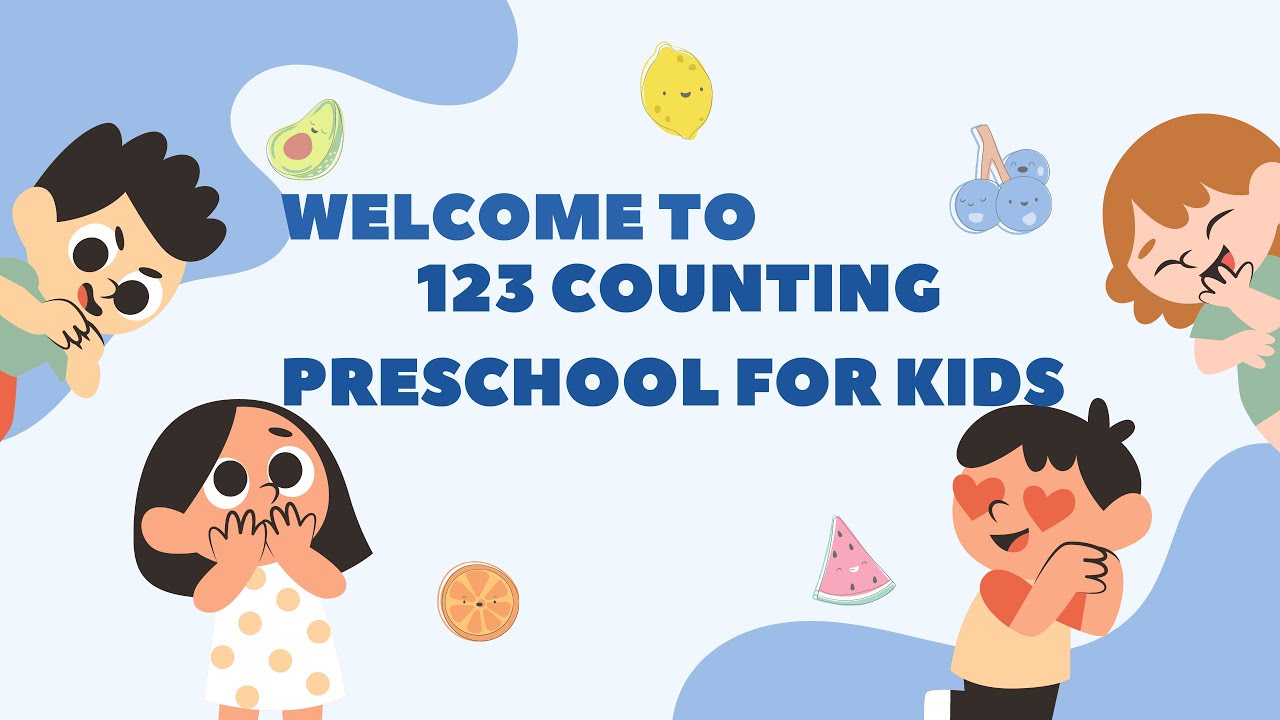 123 Counting Poem For Kids Preschool | Kids Animated Preschool Cartoons ...