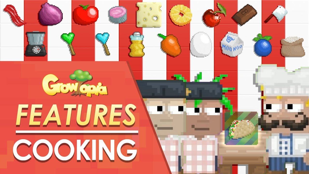 Growtopia Features - Cooking - M1tch's Kitchen - YouTube