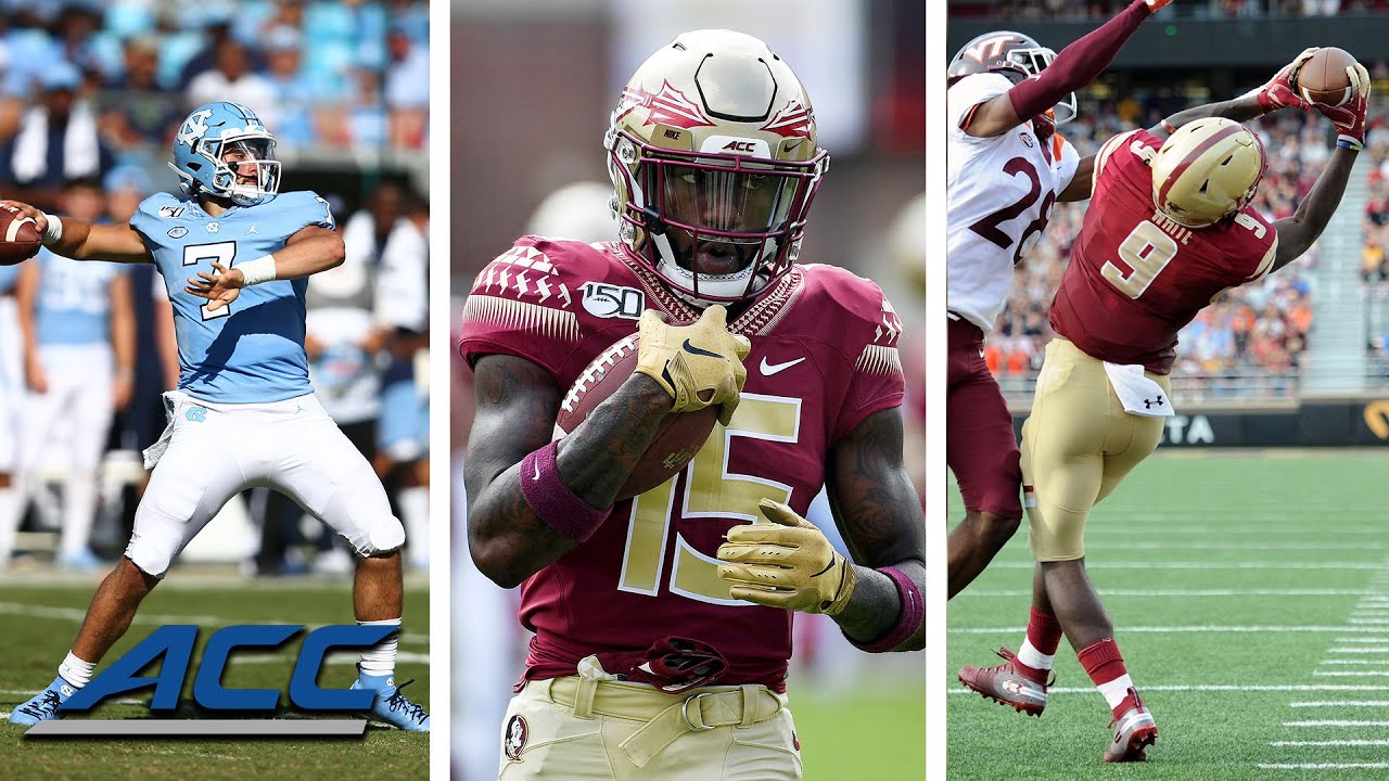Top 5 Plays From ACC Football Saturday - Week 1 - YouTube