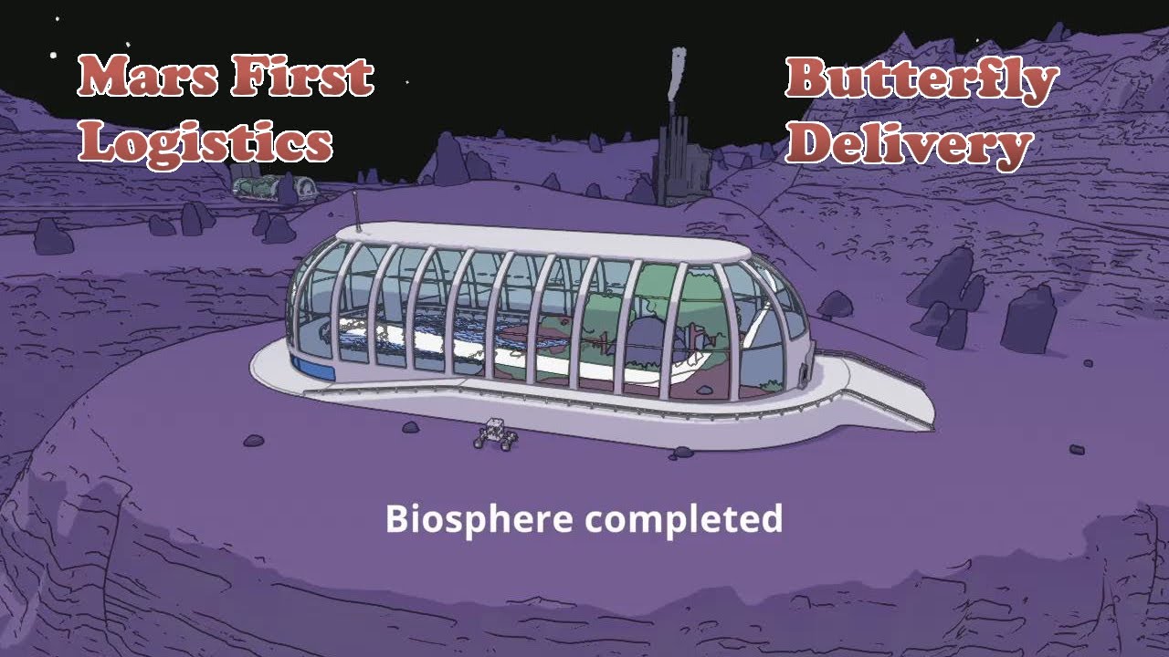 Mars First Logistic Biosphere Complete - YouTube