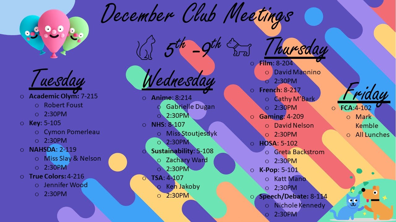 6 December Announcements - YouTube