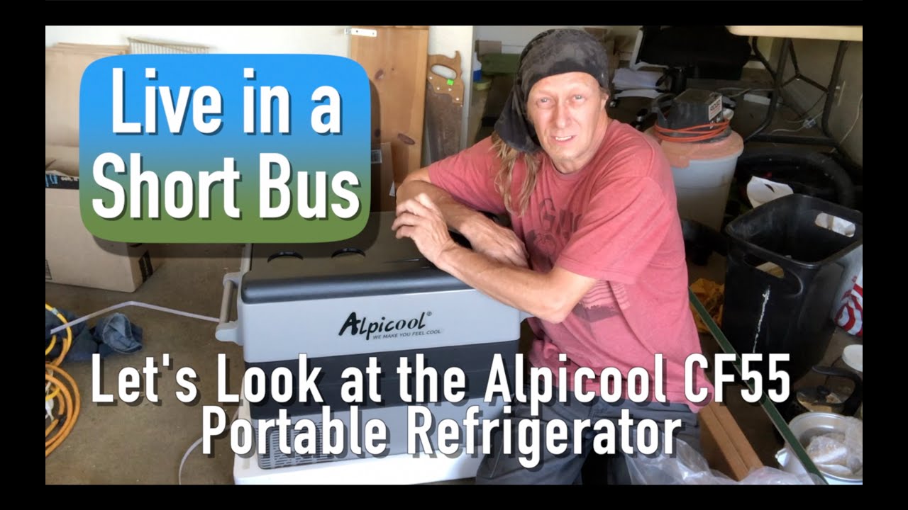 Live in a Short Bus ep. 36 Review Apicool Portable Refrigerator - YouTube