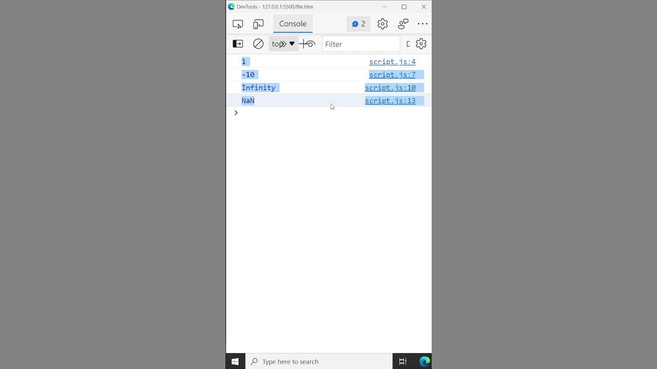 JavaScript Math min() method - JavaScript Tutorial for Beginners - YouTube