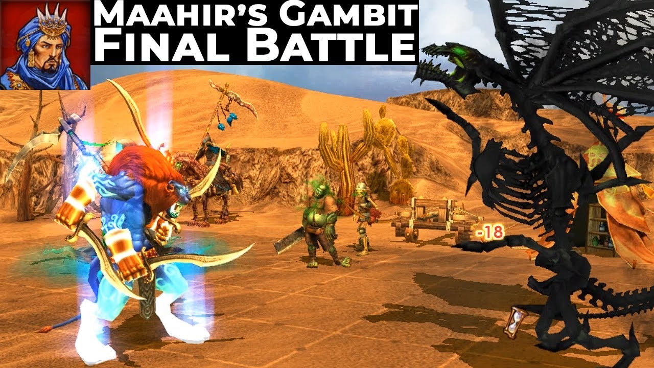 Maahir's Gambit Final Battle VS Zoltan (Necromancer), Heroes of Might ...