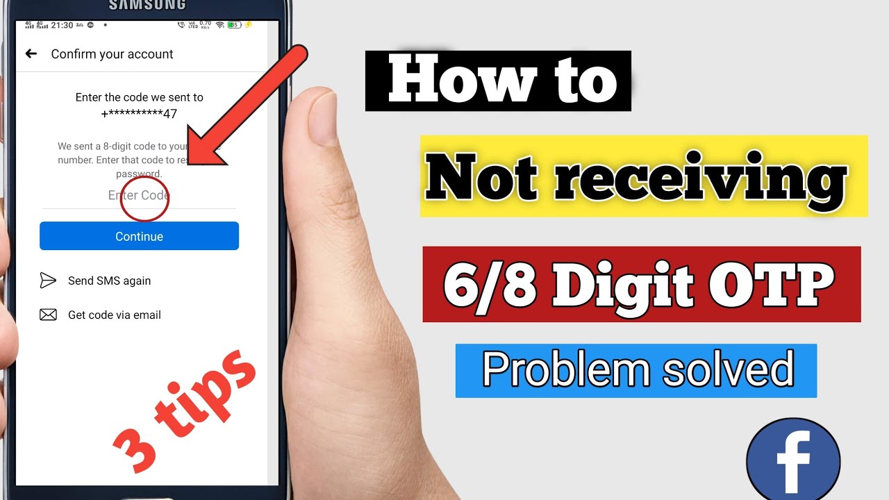 Facebook 6 Digit Code Not Received On Phone Number Problem 2022 Fb Facebook 6 Digit Code Not Received On Phone Number Problem 2022 Fb