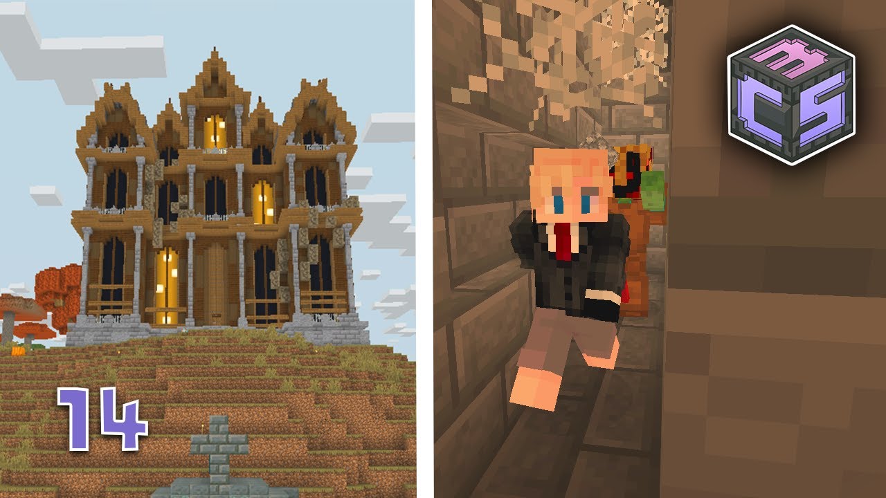 HAUNTED MANSION Minigame! CORNERSTONE SMP | S3E14 - YouTube