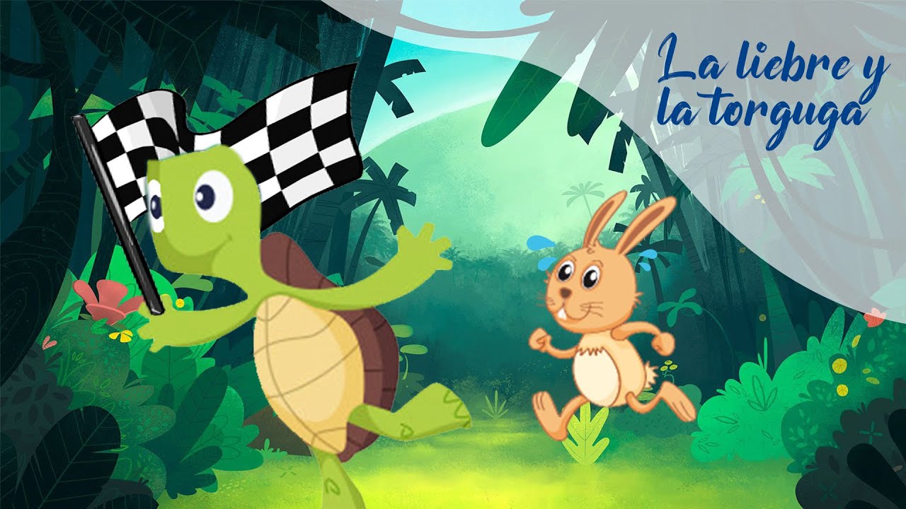 CUENTOS INFANTILES | LA LIEBRE Y LA TORTUGA 🐰🐢 | CUENTOS PARA NIÑOS ...