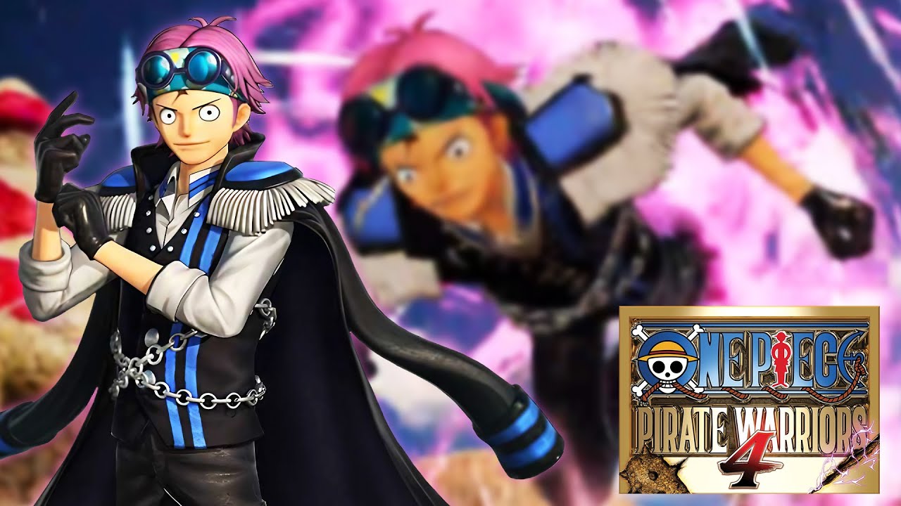 Film RED Koby Gameplay Moveset Showcase - One piece Pirate warriors 4 ...