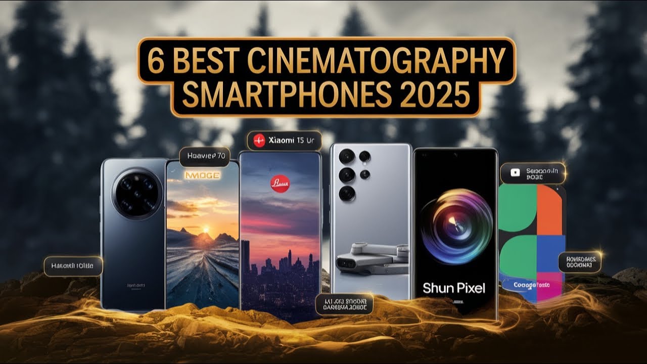 Top 6 Best Smartphones with Best Cinematography! Best Camera Phones in ...