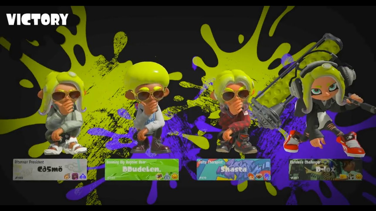 Dynamo Roller Gameplay - Splatoon 3 | Anarchy Battle (Clam Blitz) - YouTube